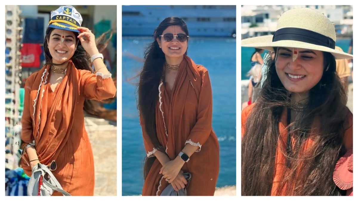 Devi Chitralekha flaunts slam up look from Greece vacation Devi ...