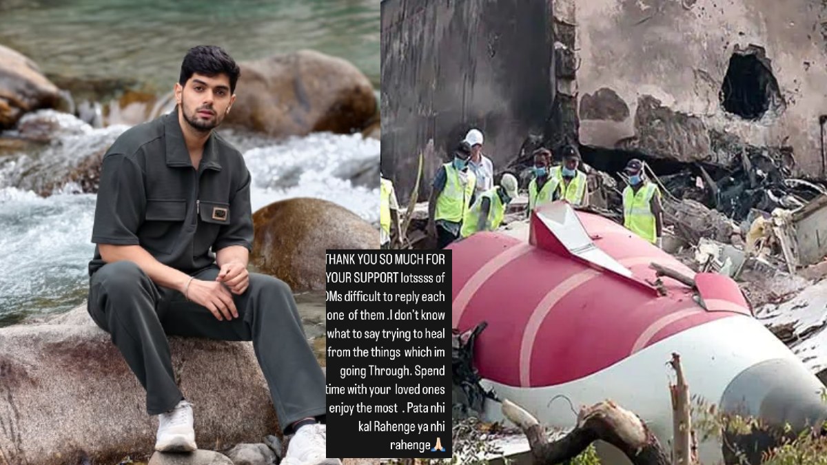 Ahmedabad Plane Crash- Model Sagar Patil, who cried over the death of ...