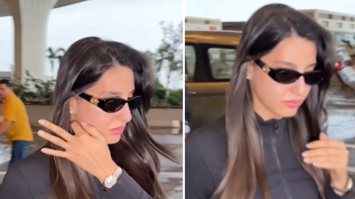 Nora Fatehi was seen crying at the airport, the reason is the death of ...