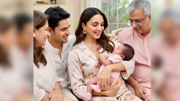 Kiara Advani mother and father caressing Sid-kiara daughter unseen family photo viral, Fact ...