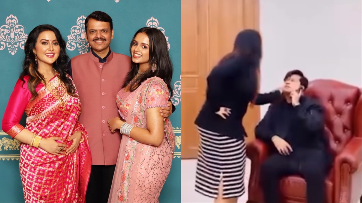 Maharashtra Deputy Chief Minister Devendra Fadnavis Wife Amruta Fadnavis Old Dance Reel Goes ...