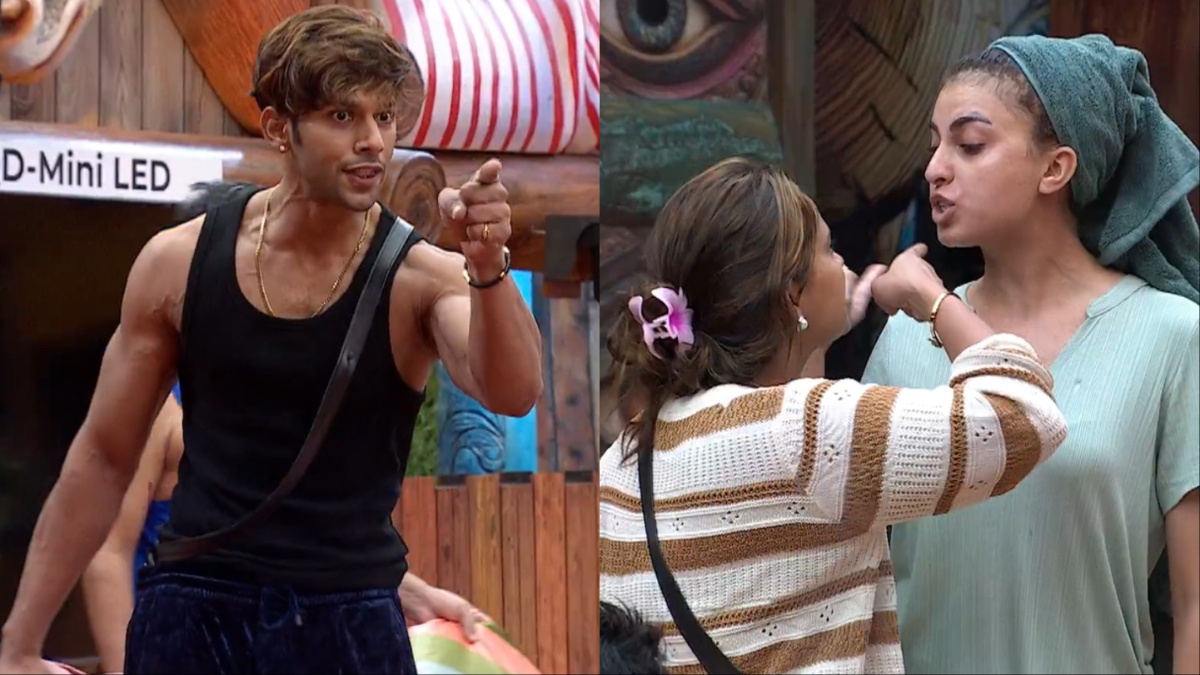 Bigg Boss 19 Drama Farrhana Bhatt and Baseer Ali Ugly Fight Shocks ...