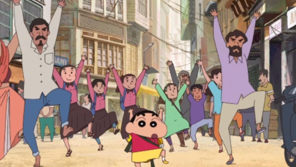 Shin Chan The Spicy Kasukabe Dancers in India Shin Chan movie India ...