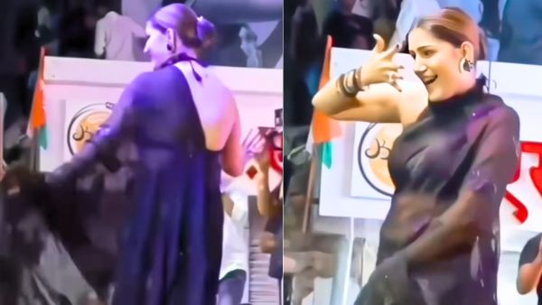 Haryanvi Song: Sapna Choudhary most trending dance video teri aakhya ka yo kajal Viral - Hindi ...