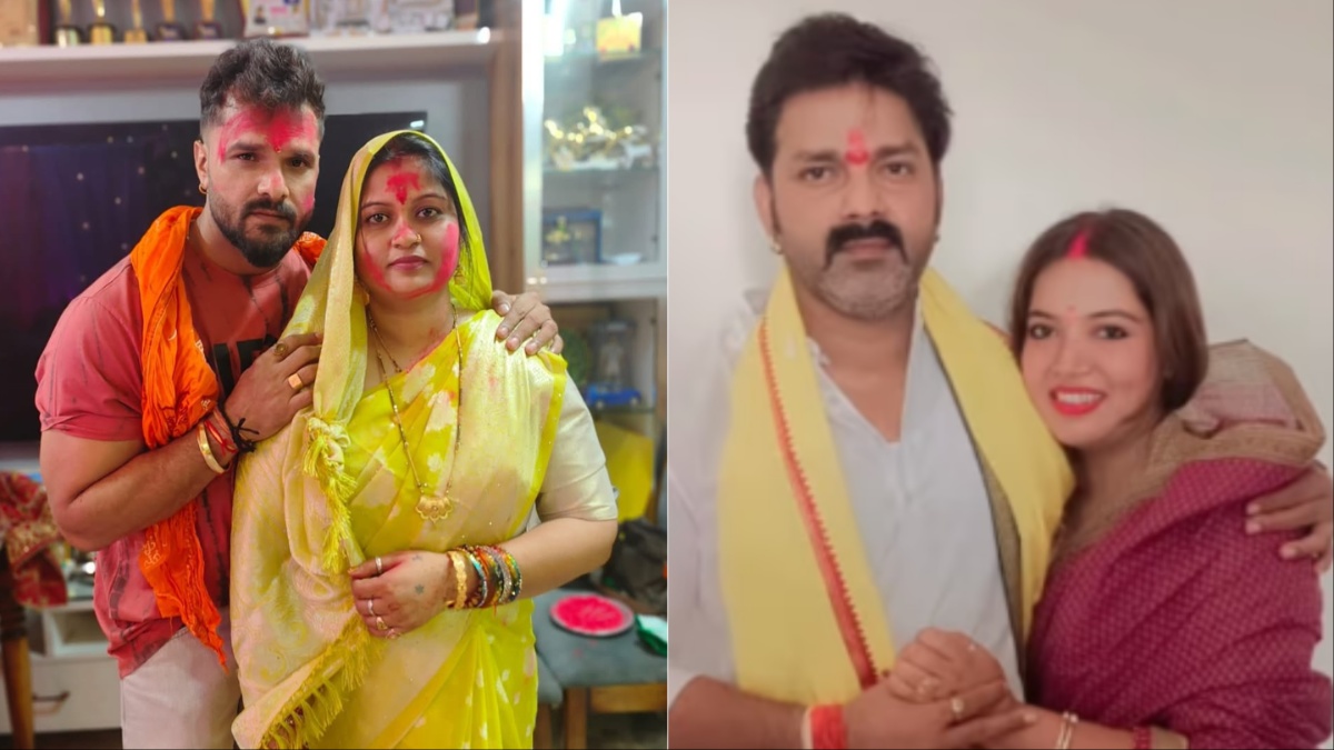 Who is Khesari Lal Yadav Wife Chanda Devi who is participating Bihar Election Khesari Lal Yadav ...