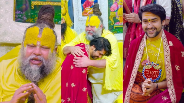 Bageshwar Baba aka Dhirendra Kumar Shastri Meet Premanand Ji Maharaj in Vrindavan - Hindi Filmibeat