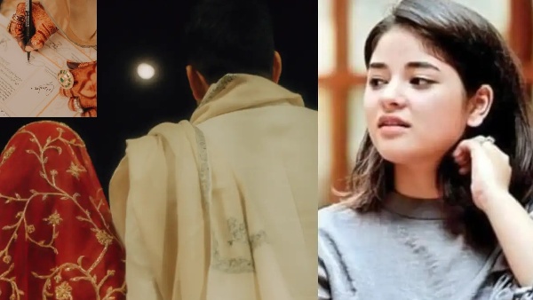 'Dangal Girl' Zaira Wasim got married, wrote 'Qubool Hai' on social media without showing her ...