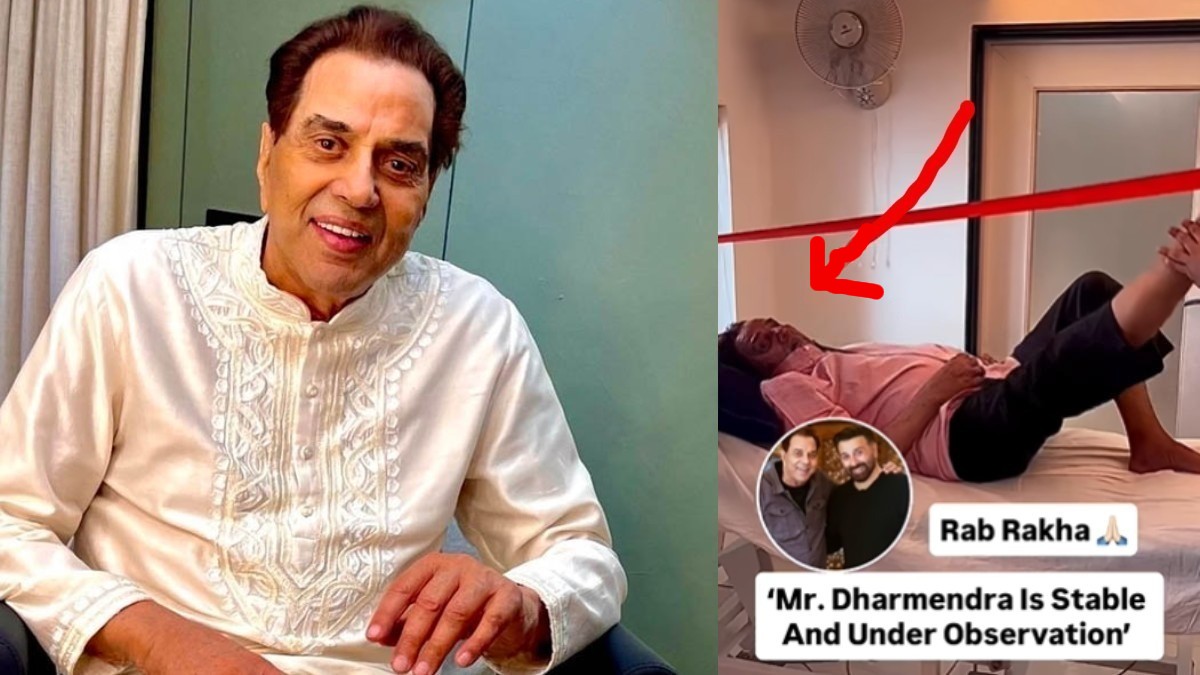Dharmendra's hospital video goes viral amid Esha Deol's update, Actor ...