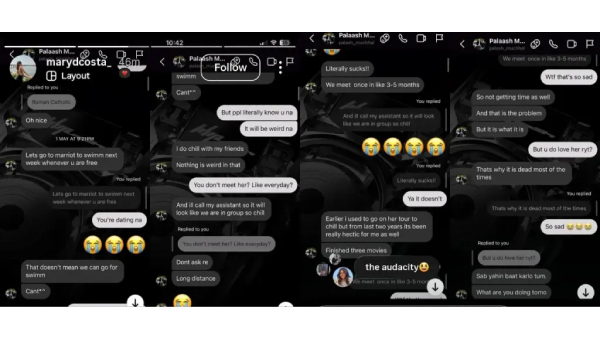 Palash Muchchal Cheating On Smriti Mandhana reports says reason behind wedding postponed Palash ...