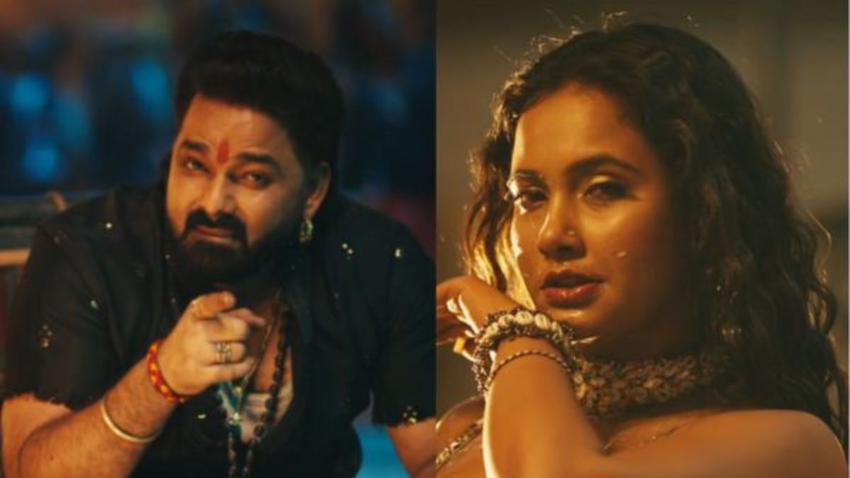 Bhojpuri Video: Pawan Singh New song Dhamaka out, romance with Trisha ...