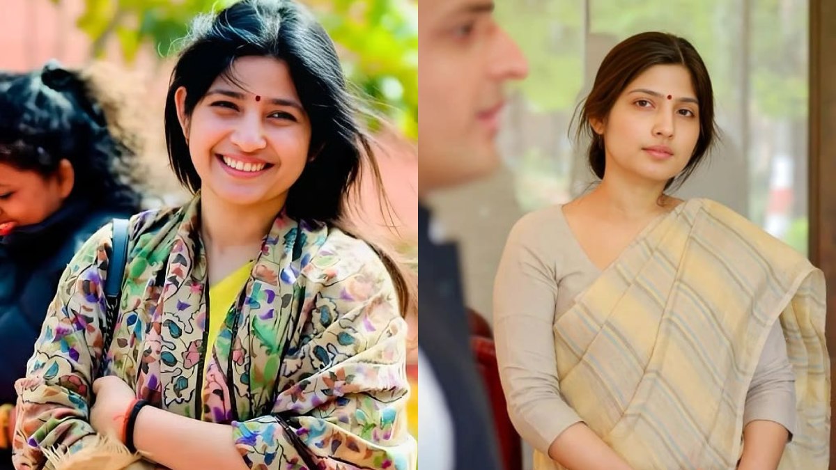 An objectionable picture of MP Dimple Yadav went viral, causing a ...