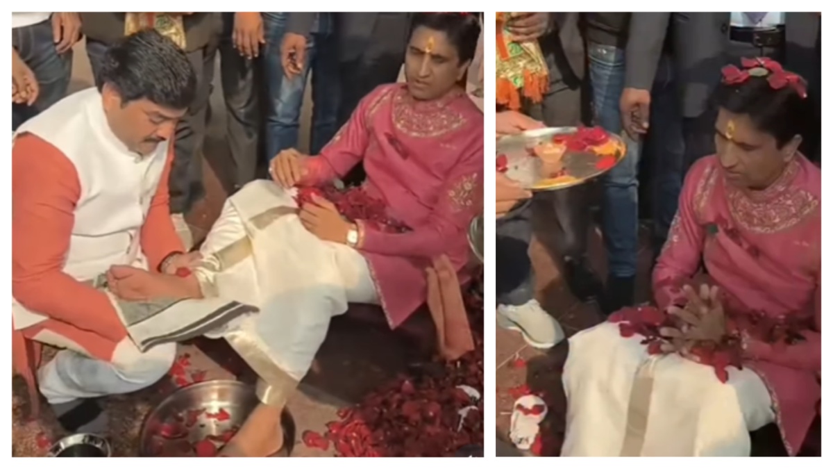 Kumar Vishwas getting god treatment in ayodhya people was kumar vishwas ...