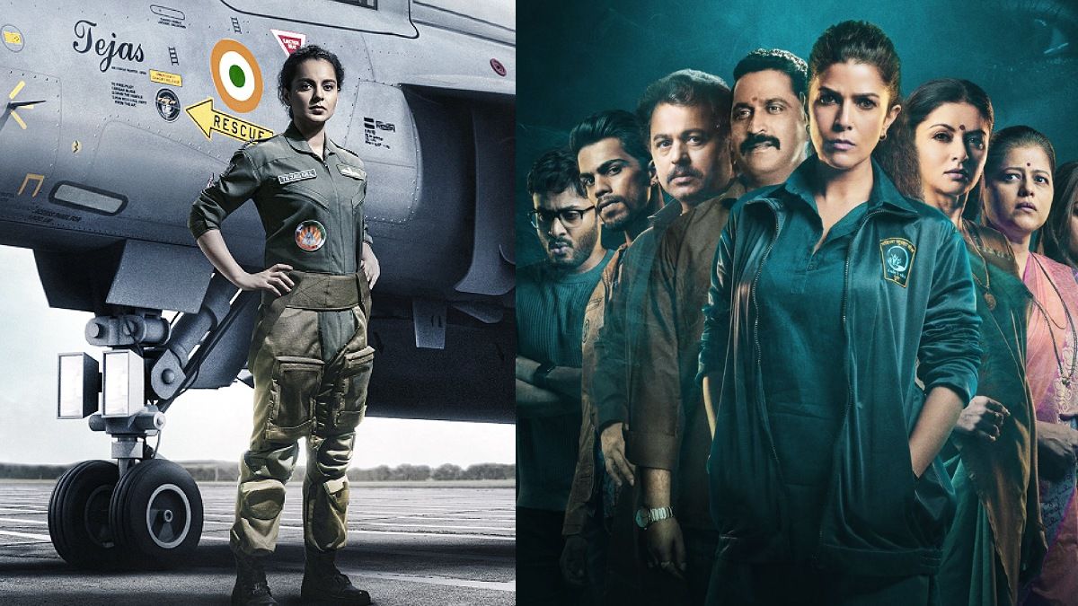 New Bollywood Releases This Week: Tejas, Sajini Shinde Ka Viral Video, Duranga 2, And Many More ...