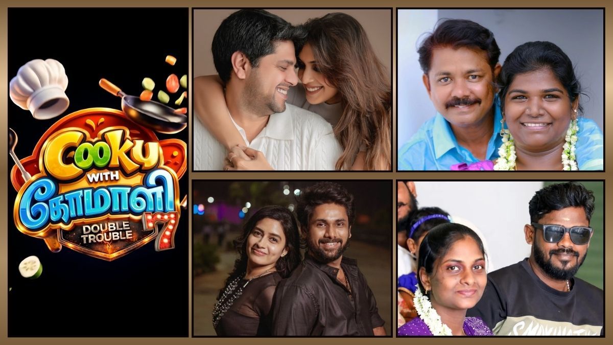 Cooku With Comali Season 7 Contestants: Full Couple List & Details ...