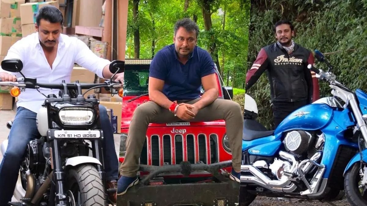 ಅಬ್ಬಬ್ಬಾ...ದುಬಾರಿ ಬೈಕ್ ಮತ್ತು ಕಾರುಗಳಿಗೆ ದಾಸ ಈ ನಮ್ಮ ಚಾಲೆಂಜಿಂಗ್ ಸ್ಟಾರ್ ...