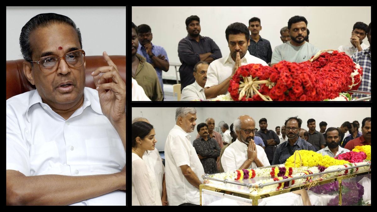 Veteran Producer AVM Saravanan Passes Away: Rajinikanth, Suriya & Cinema Icons Pay Final ...