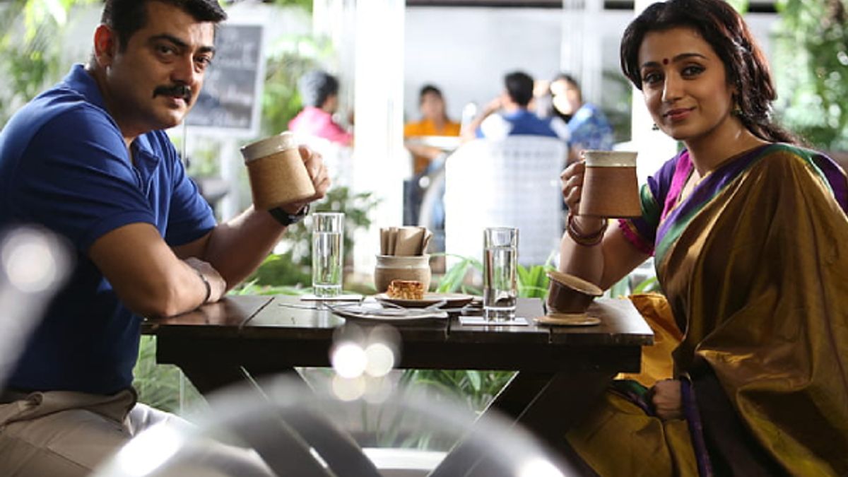 Tamil Super Stars Ajith Kumar & Trisha Krishnan Teamed up for the 5th ...