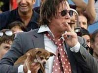 Mickey Rourke | Recalled First Meeting | Pet Chihuahua Jaws | Animal ...