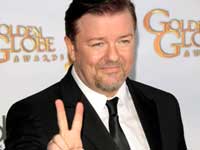 Hugh Hefner | Ricky Gervais | Jokes Cheap Shots| Golden Globe Awards ...