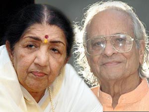 Singer Lata Mangeshkar | Shrinivas Khale Died | Marathi Music Composer ...