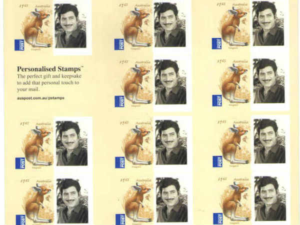 Superstar Krishna | Special Stamp Photos | Australian Postal Department ...