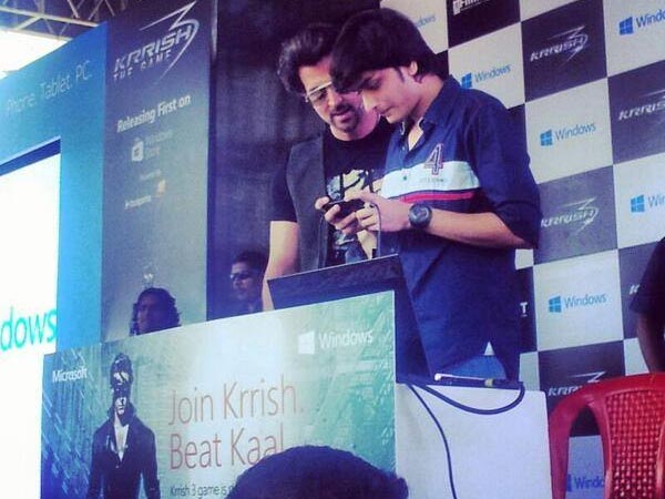 Hrithik Roshan | Krrish 3 Game Launch | Bangalore - Filmibeat