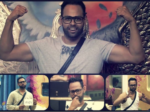 VJ Andy Evicted From Bigg Boss 7 | Bigg Boss 7 - Filmibeat