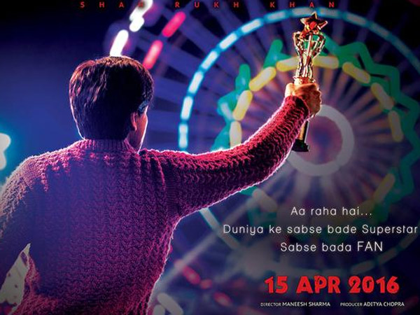 First Poster | Shahrukh Khan | Fan | Out | Awesome - Filmibeat