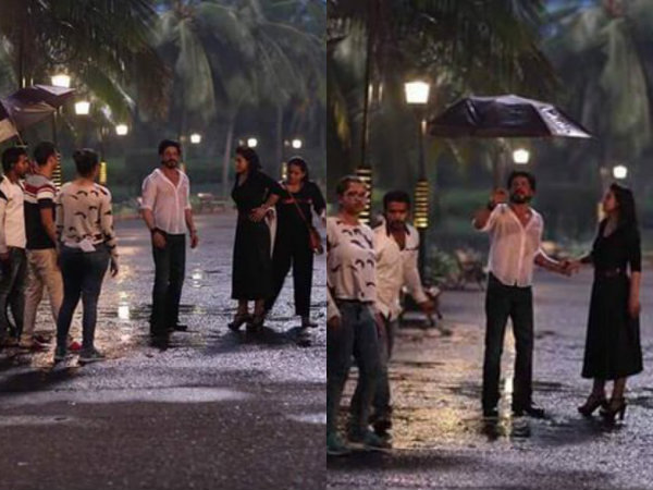 New Unseen Pics Of Shahrukh Khan Kajol Practise Romatic Scene On The ...