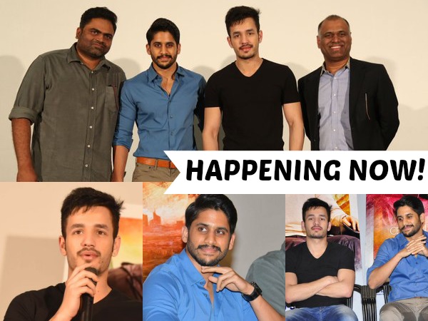 Oopiri Trailer Unveiled By Naga Chaitanya And Akhil - Filmibeat