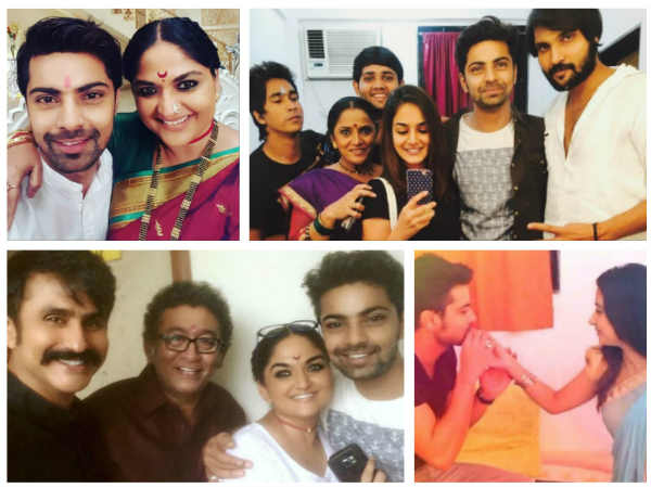 Shravan Reddy Aka Aryan Celebrates Birthday With Krishnadasi Team ...