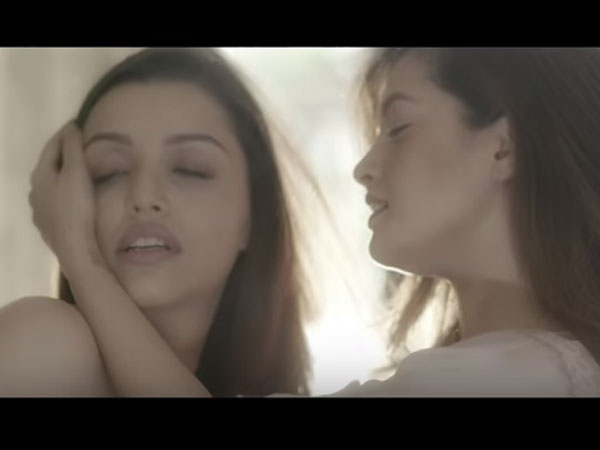 Riya Sen Hot Lesbian Scene With Kyra Dutt, Riya Sen Lesbian Kiss, - Filmibeat
