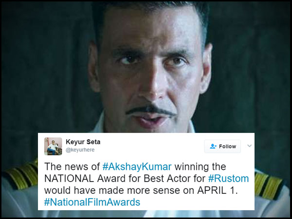 Akshay Kumar Gets Trolled On Twitter After Winning National Award For ...