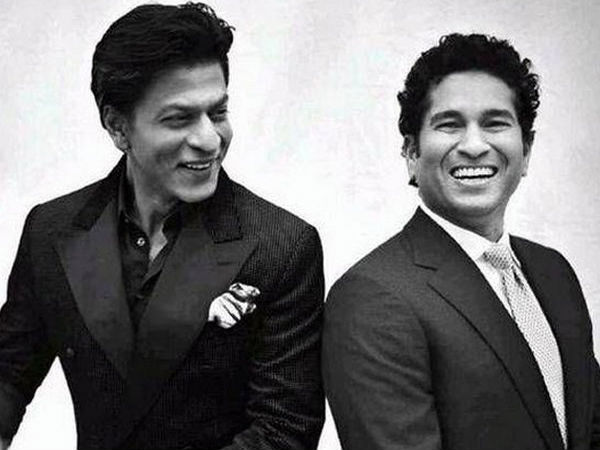 Shahrukh Khan Sends Out A Special Message To Sachin Tendulkar. - Filmibeat