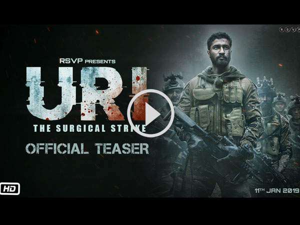 Uri Teaser: Vicky Kaushal's Military Drama Will Make You Feel Patriotic ...