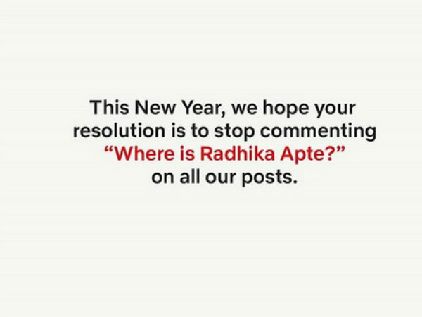 Netflix India’s Kick-ass Reply To The Trolls & Memes on Radhika Apte ...