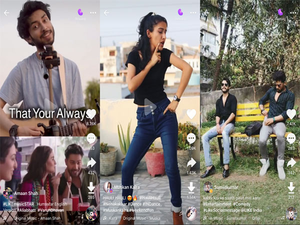 Catch These Stars On The All New Short Video Creation Platform - Likee ...