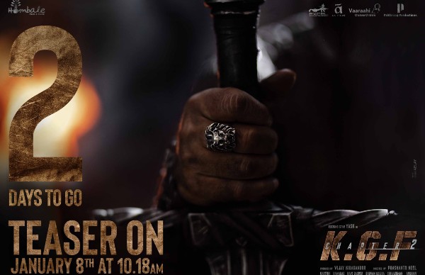 KGF Chapter 2: Brand New Poster Of The Film Goes Viral Days Before The ...