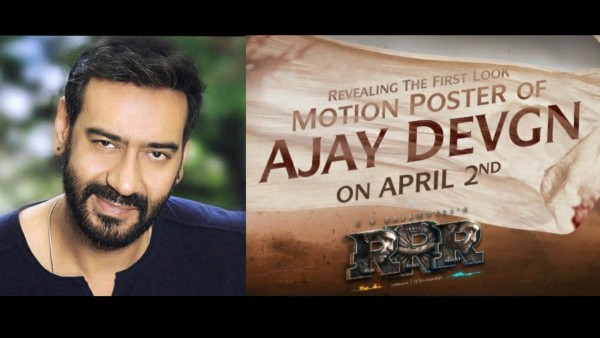 RRR: Confirmed! First Look Motion Poster Of Ajay Devgn To Release On ...