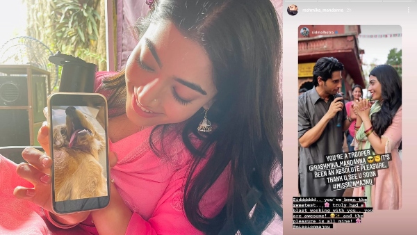 Rashmika Mandanna Wraps Up Shoot Of Her Debut Bollywood Film, Mission ...