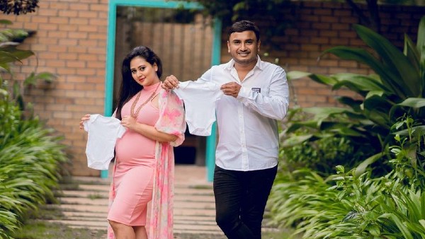Amulya And Husband Jagadish R Chandra Blessed With Twin Baby Boys ...