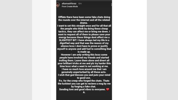 Yeh Hai Chahatein's Altamash Faraz Breaks Silence On Fake Messages ...