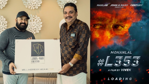 Mohanlal's L353: Here's Everything You Need To Know About The Vivek Thomas Directorial - Filmibeat