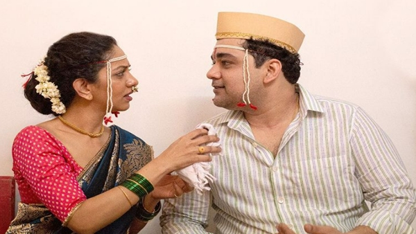 Marathi Actress Neha Joshi Gets Married To Her Writer-Beau Omkar Kulkarni - Filmibeat