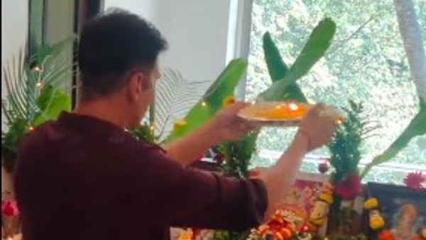 Diwali 2022: Akshay Kumar Performs Puja At His Office On Auspicious Occasion; Extends Best ...