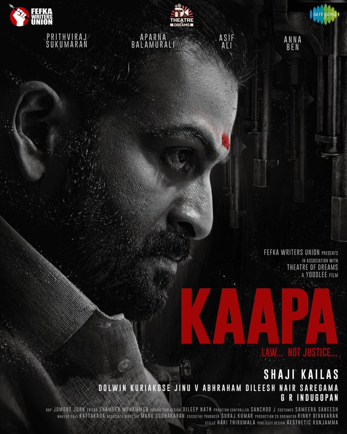 Kaapa Day 1 Box Office Collection: Prithviraj Sukumaran Proves Again As ...
