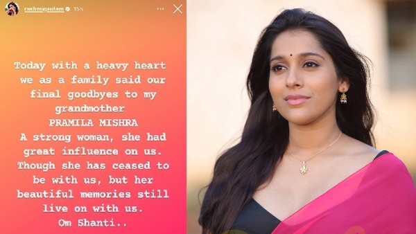Anchor Rashmi Pens A Heartfelt Note On Instagram For Her Grandmother ...