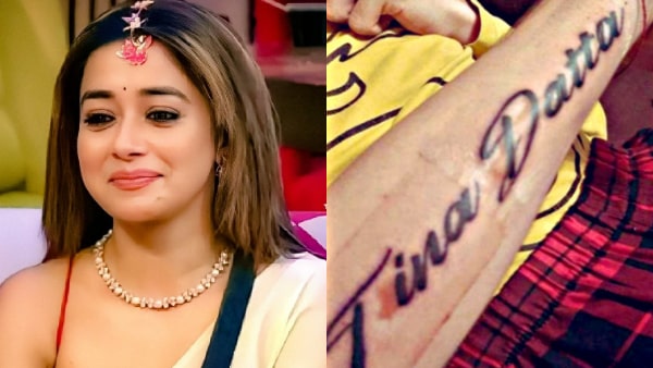 Bigg Boss 16 Finale: Tina Datta Fan Gets Permanent Tattoo Of Her Name ...