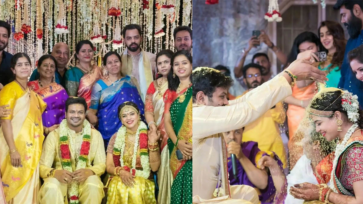 Manchu Manoj Finally Gets Hitched To Bhuma Mounika Reddy Amid Cheers ...