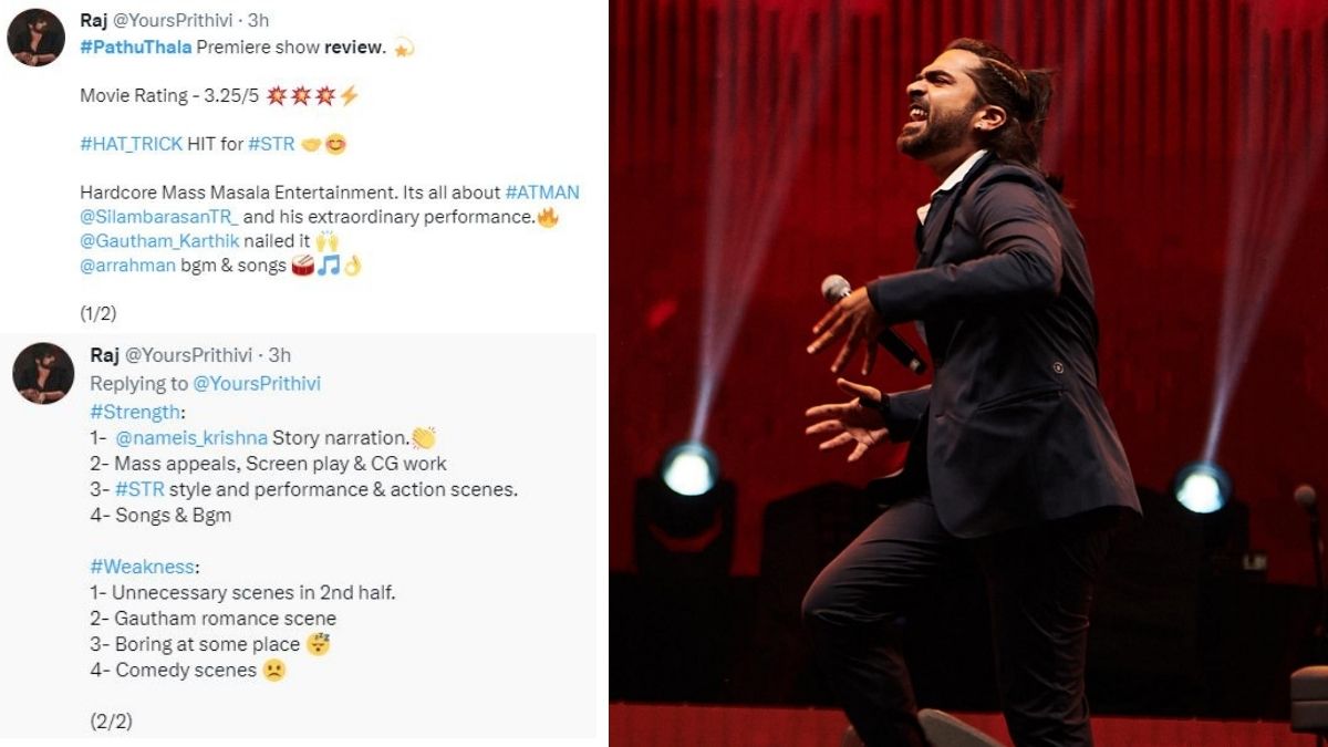 Pathu Thala Twitter Review: STR Nailed it With His Extra-Ordinary ...